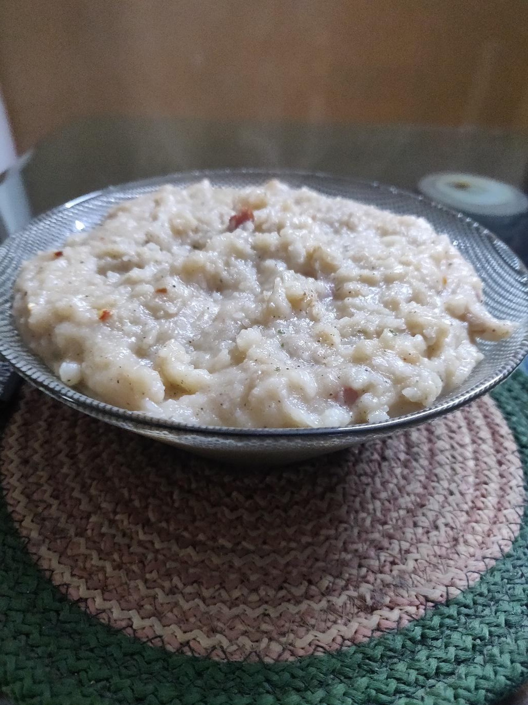 Spicy Rice Porridge in 15 Minutes – With Fresh Rice, Chicken Flavoured ...