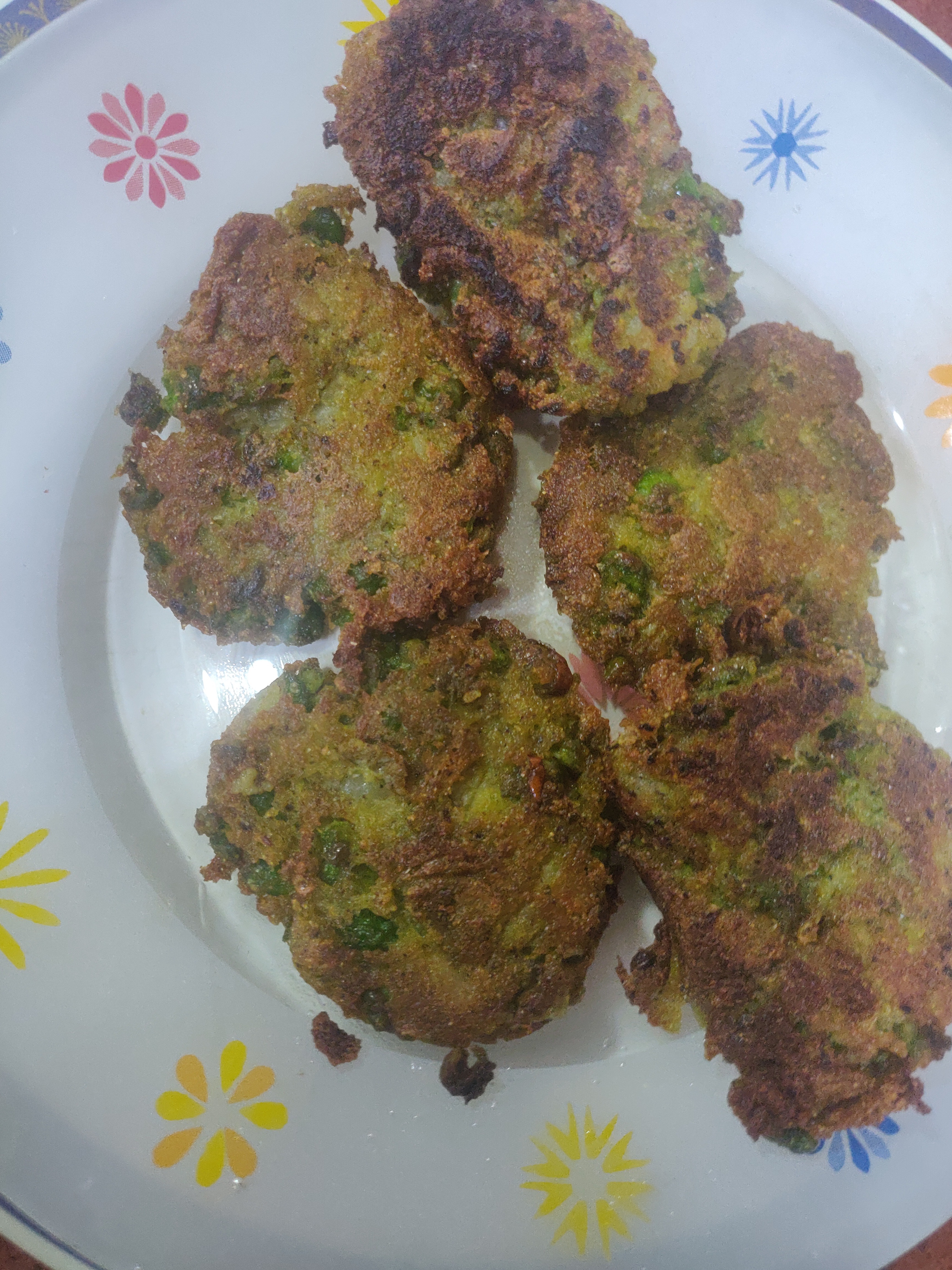 The Green – Green Peas Cutlet – Nidhika’s Recipe
