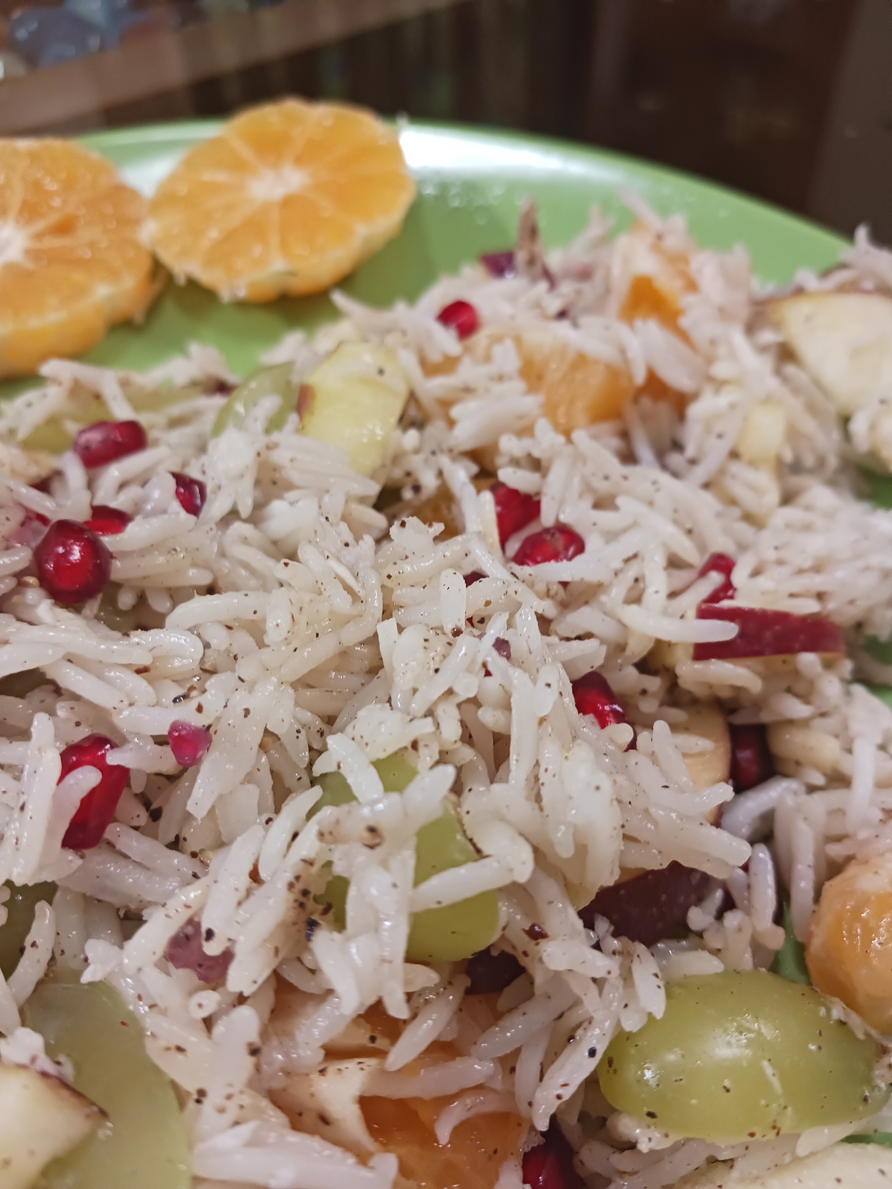 Hot Fruit Rice – Nidhika’s Recipe