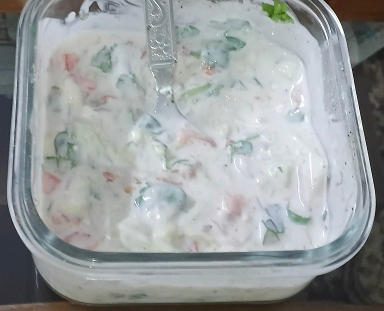 Quick Cold Greek Yogurt Salad for Hot Summer Days – Nidhika’s Recipe