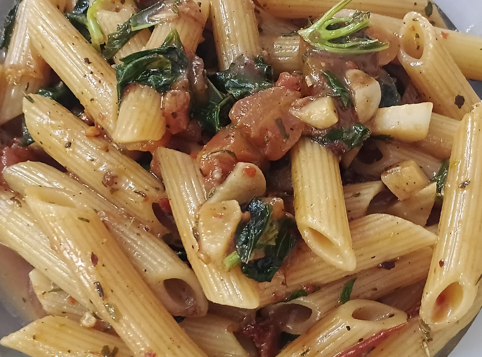 Basil Tomato Pasta – Nidhika’s Recipe